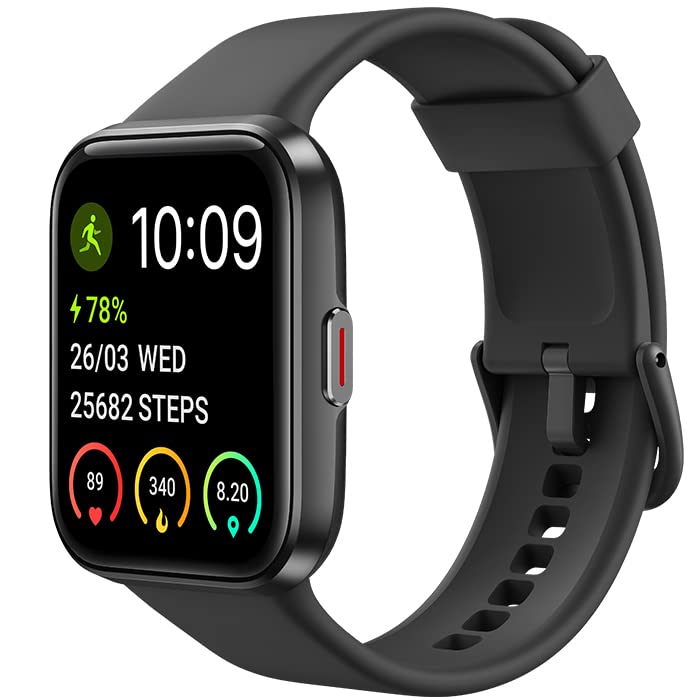 ENGERWALL Smart Watch with Call/Answer, Alexa Built-in, Fitness Tracker with Heart Rate Blood Oxygen Sleep, 1.7" HD Display, 60 Sport Modes, Waterproof Pedometer for Men/Women Android/iOS