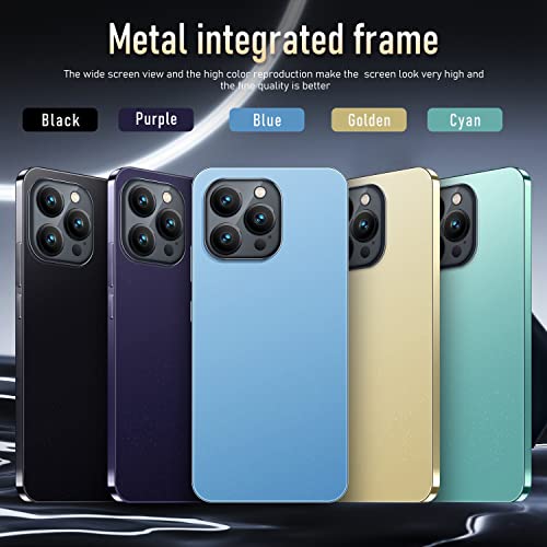 PrzSay Cheap Mobile Phone, 5.0" IPS Display, Android 8.1, Dual SIM, Dual Cameras, 1GB RAM+8GB ROM (Expandable to 128GB), Support: WiFi, Bluetooth, GPS 3G Smartphone (i14Pro-Golden)