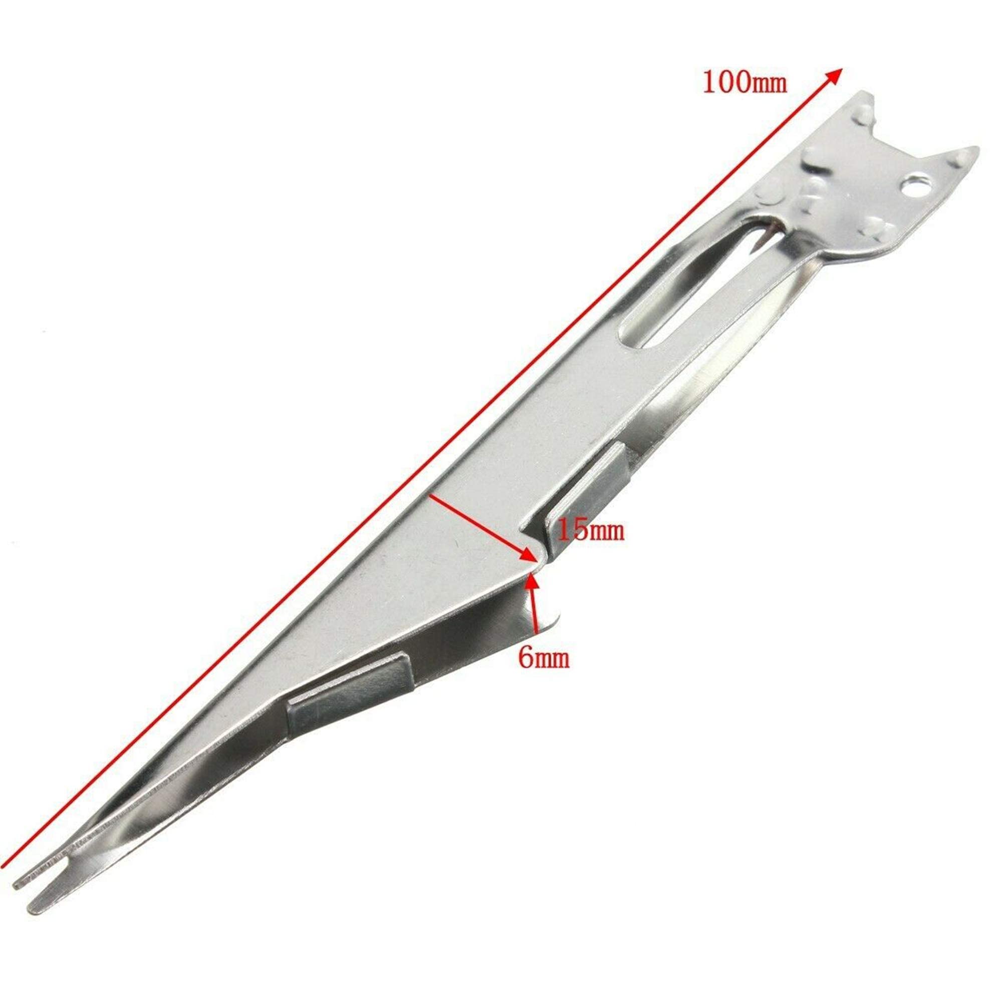 Fly Fishing Tying Tool Fishing Equipment Pocket Size Fast Knot Fish Line Tie Tackle (Silver)