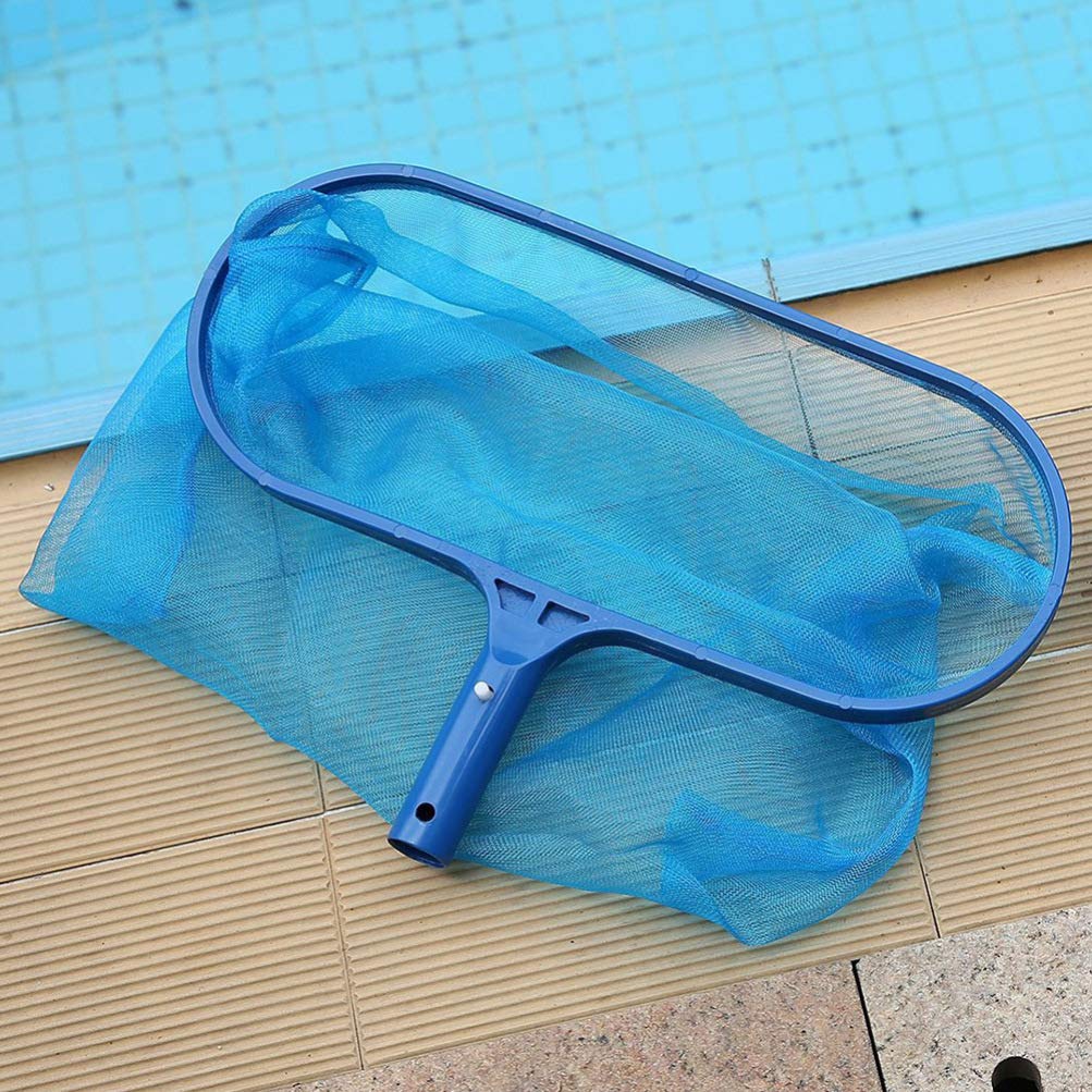 Hemoton Swimming Pool Cleaning Net Pool Skimmer Replacement Net Pool Leaf Skimmer Net Replacement Pool Cleaner Fine Mesh Netting (2 Pack- Different Type)