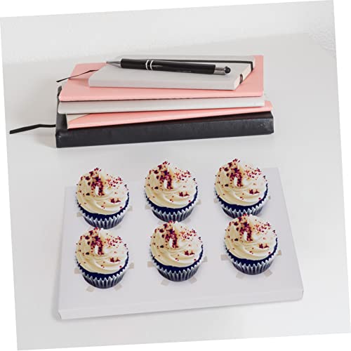 SOLUSTRE Cup Cake Paper Cup 2pcs Packaging Boxes Cupcake Box Mini Muffins Clear Container Mini Paper Cups Cheesecake Holder Containers Clear Cupcake Holder Tart Boxes Cupcake Boxes Fine