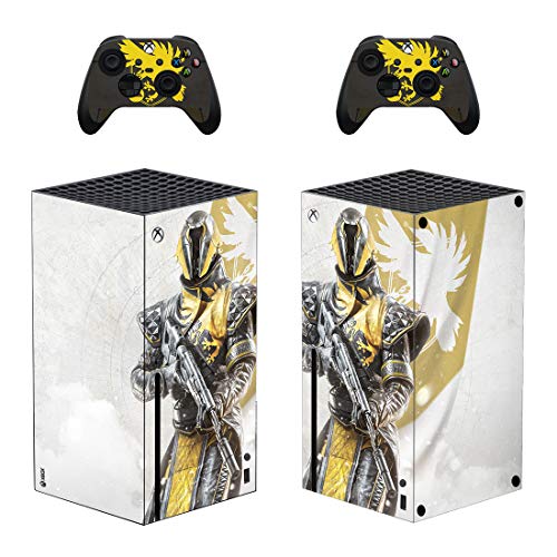 Destiny 2 Xbox Series X Skin Set Full Faceplates Skin Console & Controller Decal Stickers by FELIPE SEIJI KUBA