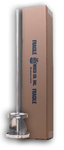 Jiffy Mixer CO. ES 3/8" Shaft 2-5 Gallon Stainless Steel Mixing Blade