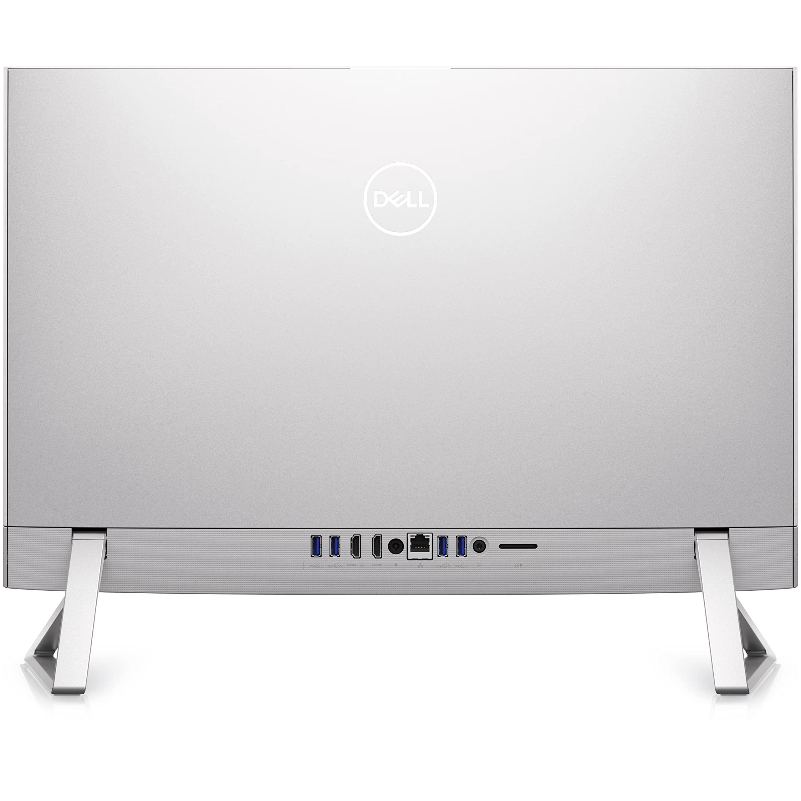 Dell Inspiron 24 5410 23.8" Touchscreen FHD Business All-in-One Desktop Computer, 12th Gen Intel 10-Core i5-1235U, 64GB DDR4 RAM, 2TB PCIe SSD + 2TB SSD, WiFi 6, Bluetooth 5.2, White, Windows 11 Pro