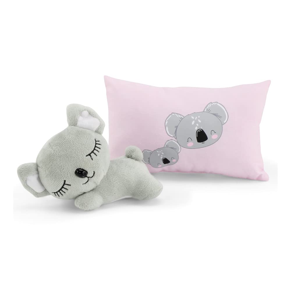 Emily Rose 18 Inch Doll Clothes & Accessories PJ Pajamas Outfit | Koala 18" Doll Pajama Gift Set with Doll Slippers, Pet Koala Toy and Doll Pillow Accessory!