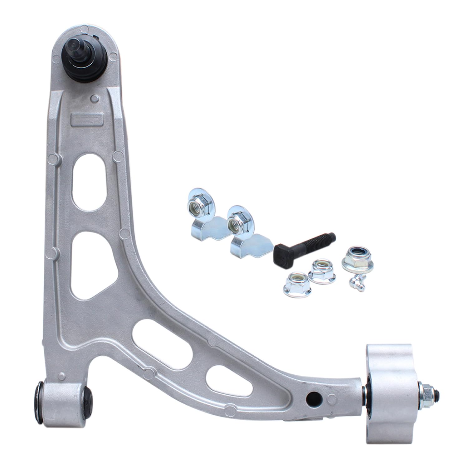 Detroit Axle - 2 Rear Upper Control Arms for 2002-2005 Ford Explorer Aviator Mercury Mountaineer 2003 2004 [4-Door], Pair Driver & Passenger Side Upper Control Arms w/Ball Joints Assembly Replacement