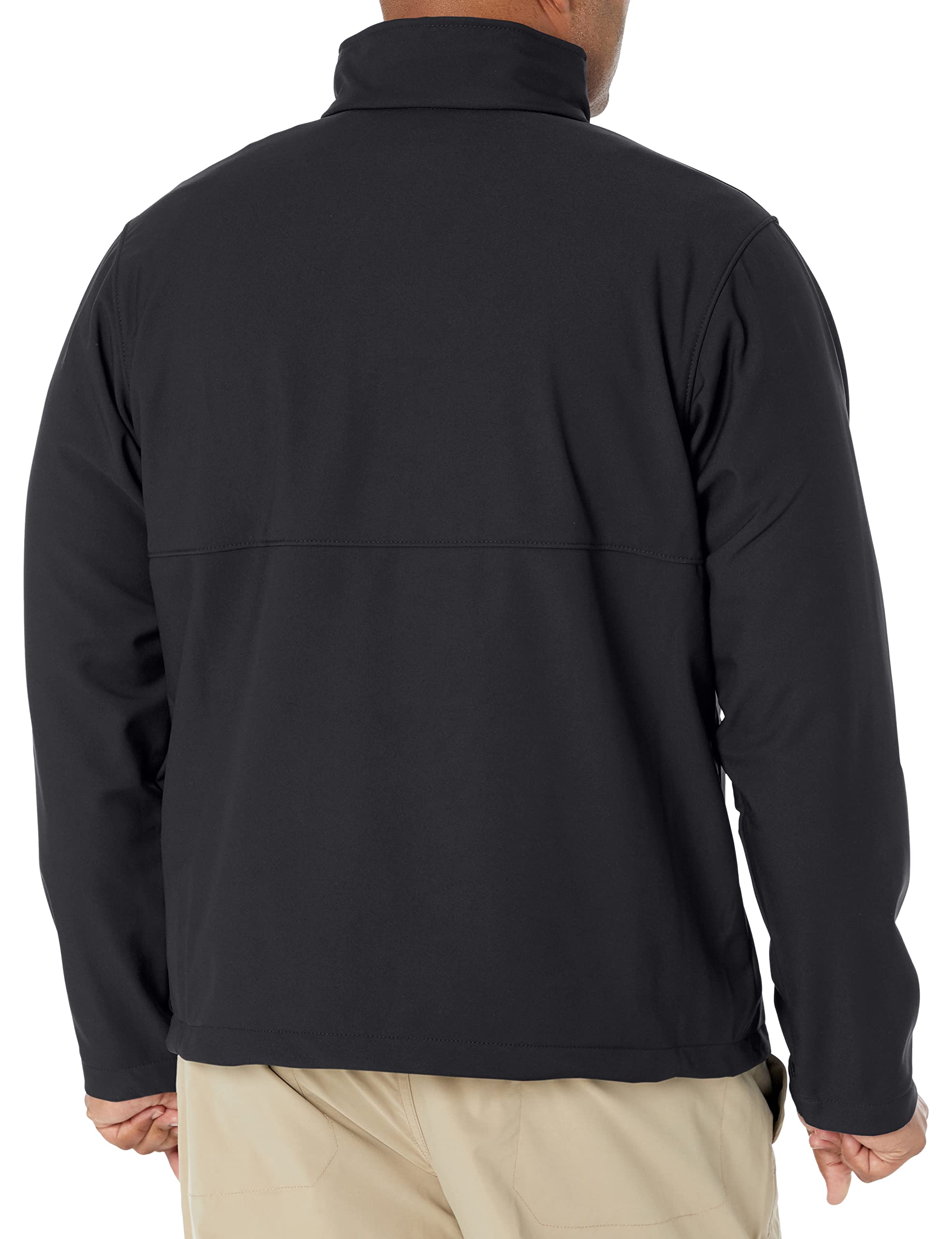 Columbia Men's Ascender Softshell Jacket, Black, Large Tall