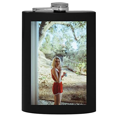 FC Carino B35Y22D63W0403425M07T32C02S27-8oz Black Hip Alcohol Drinking Flask PDI #PIDP403425