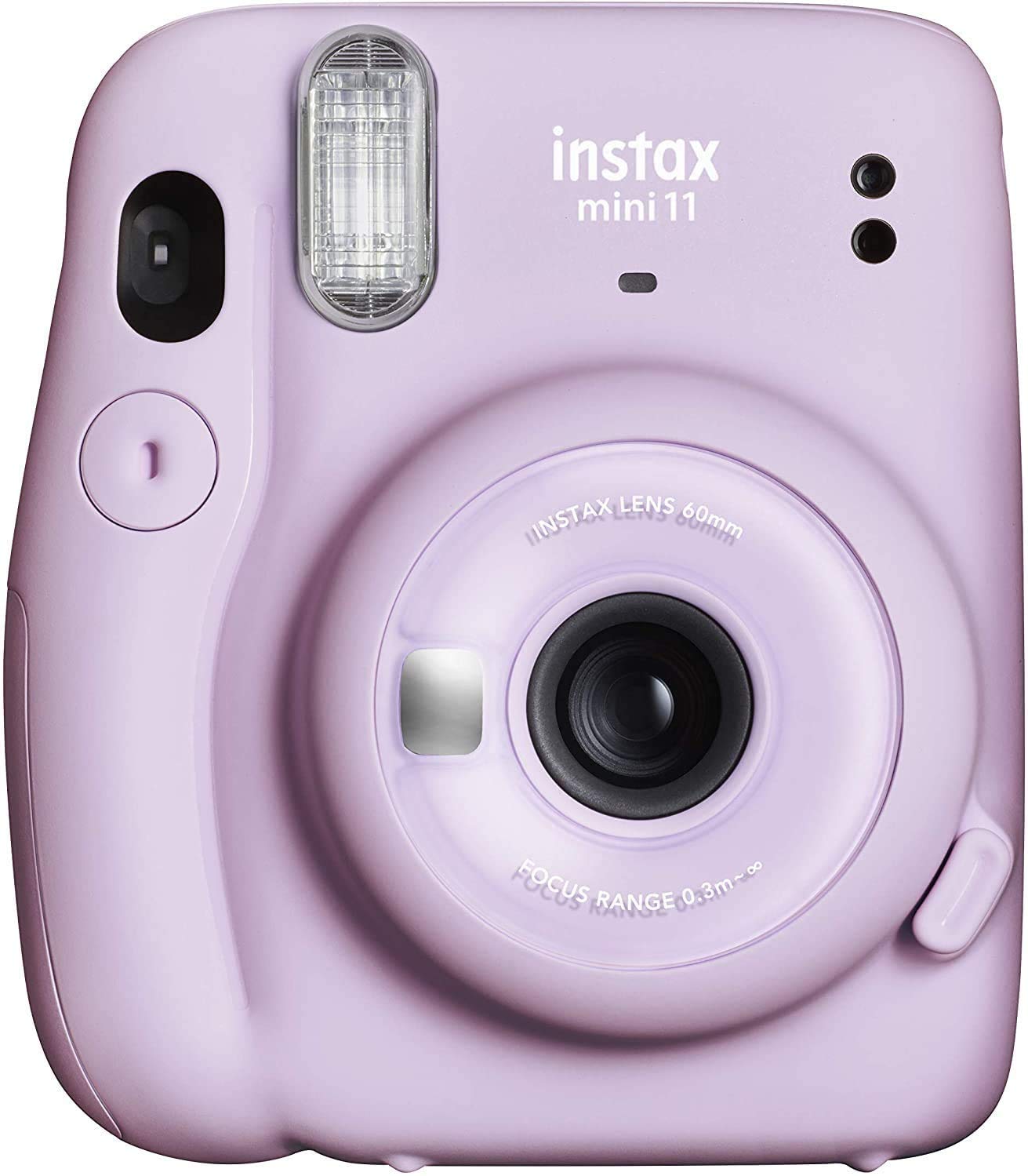 Fujifilm Instax Mini 11 Instant Camera + Fuji Instax Film 20 Shots + Protective Case + Frames Design Kit (Lilac Purple)