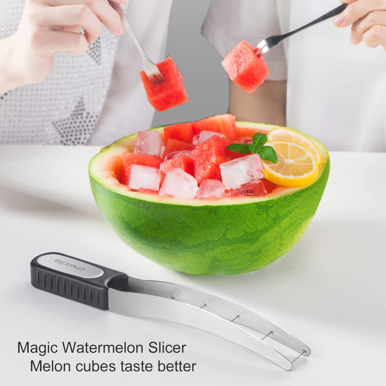 GOOD GRIPS Watermelon Slicer and Stainless Steel Watermelon Slicer