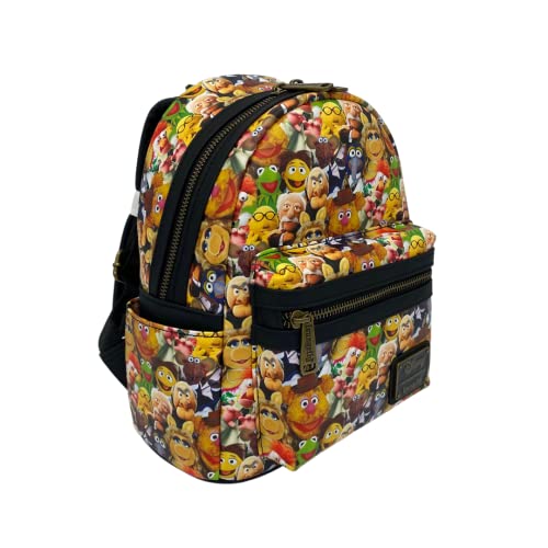 Loungefly Exclusive Muppets All Over Print Double Strap Shoulder Bag