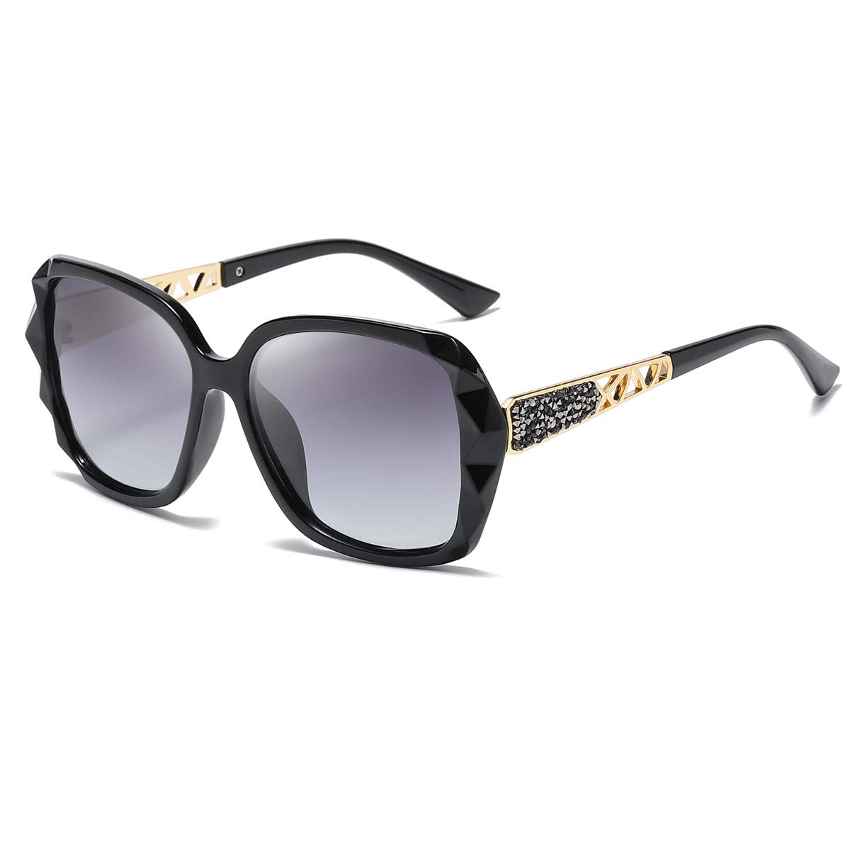 Dollger Oversized Polarized Sunglasses for Women Trendy Classic Ladies Sun Glasses UV400 Protection
