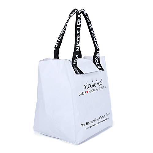 DESTINY BY NICOLE LEE Eco Friendly Recycled Material Mini Tote Bag Shopper Shoulder Lightweight Handbags for Women