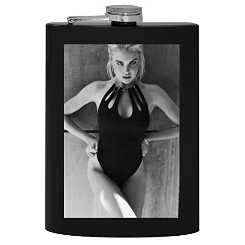FC Carino B35Y22D63W0734675M07T32C02S27-8oz Black Hip Alcohol Drinking Flask PDI #PIDP734675
