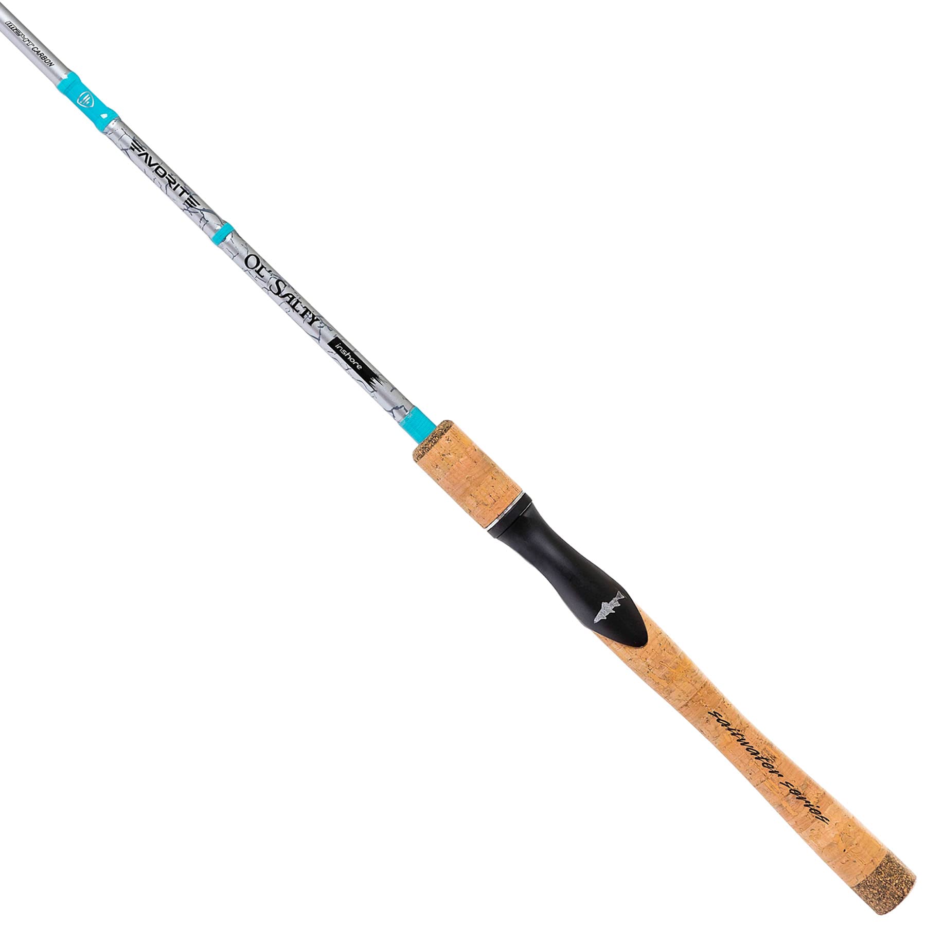 FAVORITE Ol' Salty Spinning Rod| Light Weight Carbon Fiber Graphite Blend Fishing Rod