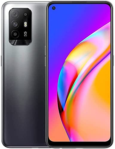 OPPO Reno5 Z Dual-SIM 128GB ROM + 8GB RAM (GSM Only | No CDMA) Factory Unlocked 5G Smartphone (Fluid Black) - International Version