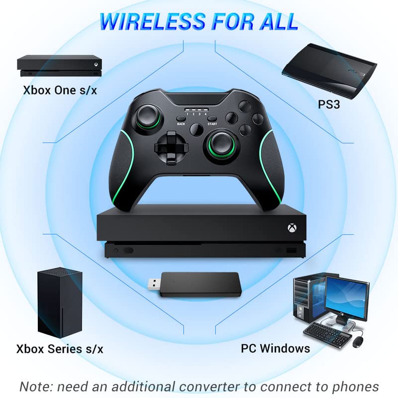 EFFUN Controller for Xbox One Controller Wireless for Xbox Series X Controller for Xbox Series S Controller for PS3 Controller Wireless for PC Controller Wireless