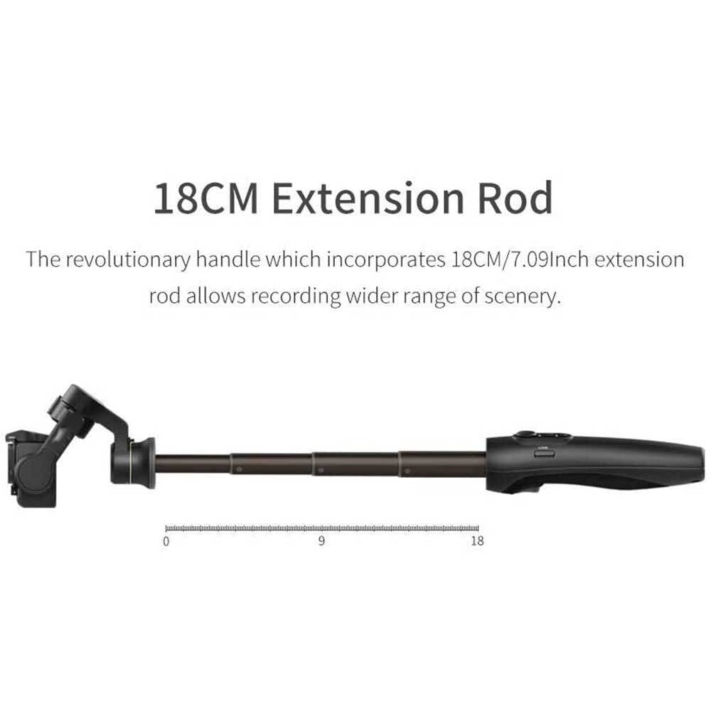 DONCK Action Camera Stabilizer 3-axis Universal Joint Portable Stabilizer for Sports Camera SLR Camera Fixation for Outdoor Video Recording