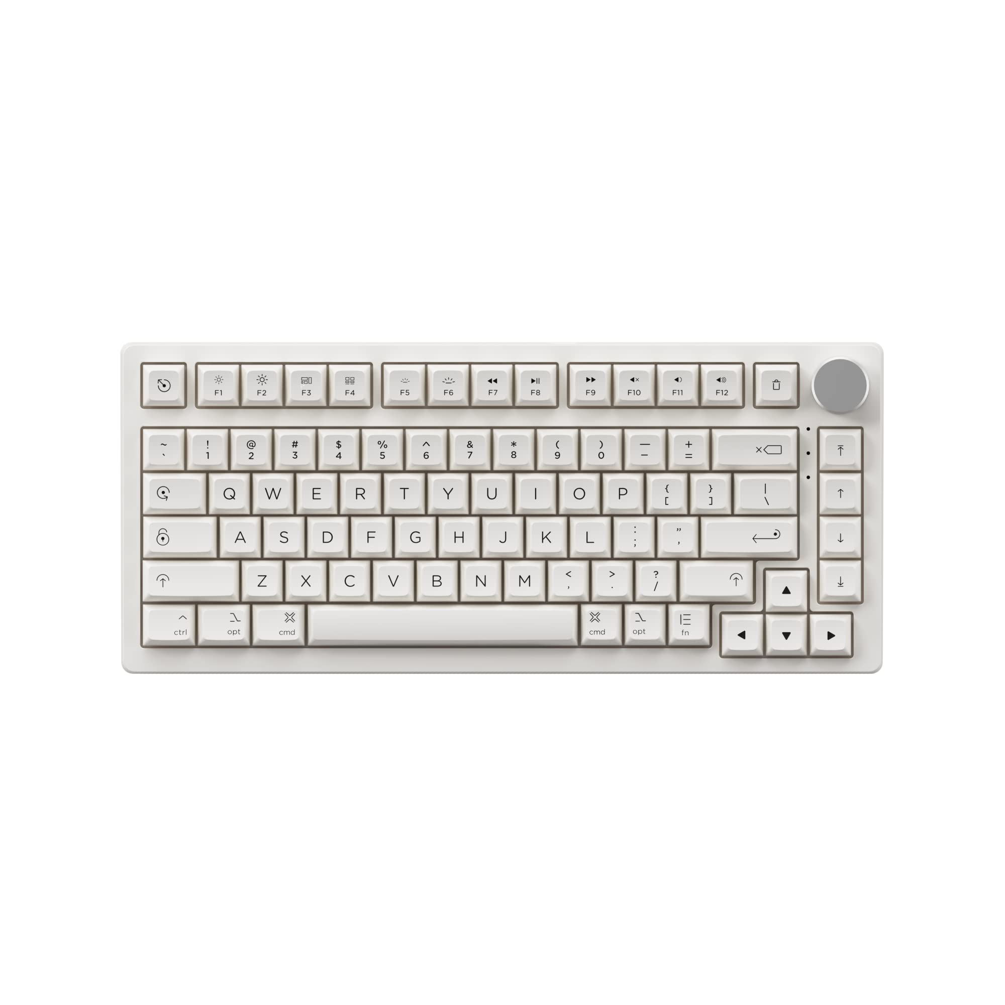 EPOMAKER AKKO PC75B Plus AIR Top Mount Hot Swappable RGB Bluetooth/2.4Ghz/USB-C Wired PC Mechanical Gaming Keyboard, with Knob Control, PC Plate, PBT Keycaps, 3000mAh Battery for Mac(Air Switch)