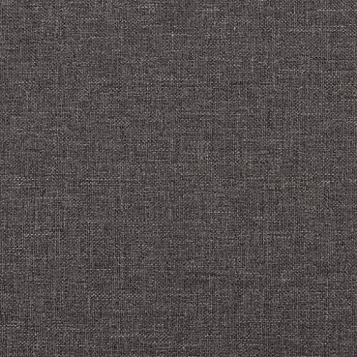loibinfen 3 Seater Sofa with Footstool Sofa Set, Modern Fabric Couch Sofa Furniture,Three Seat Sofa for Home, Office, Living Room, Dark Gray 82.7" Fabric(Style A)