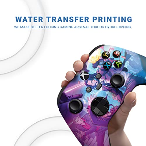 Dyeport Original Xbox Series X Controller compatible with Xbox One/Series S/X, PC | Custom Xbox One Controller | Printed in USA with Advanced HYDROGRAPHIC Technology (NOT JUST A SKIN or STICKER)