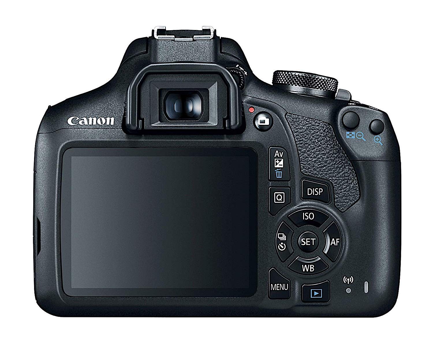 EOS 2000D / Rebel T7 Camera with EF-S 18-55mm f/3.5-5.6 III Lens (Black) + 16GB Memory Card + Pixi Basic Accessories (Renewed)