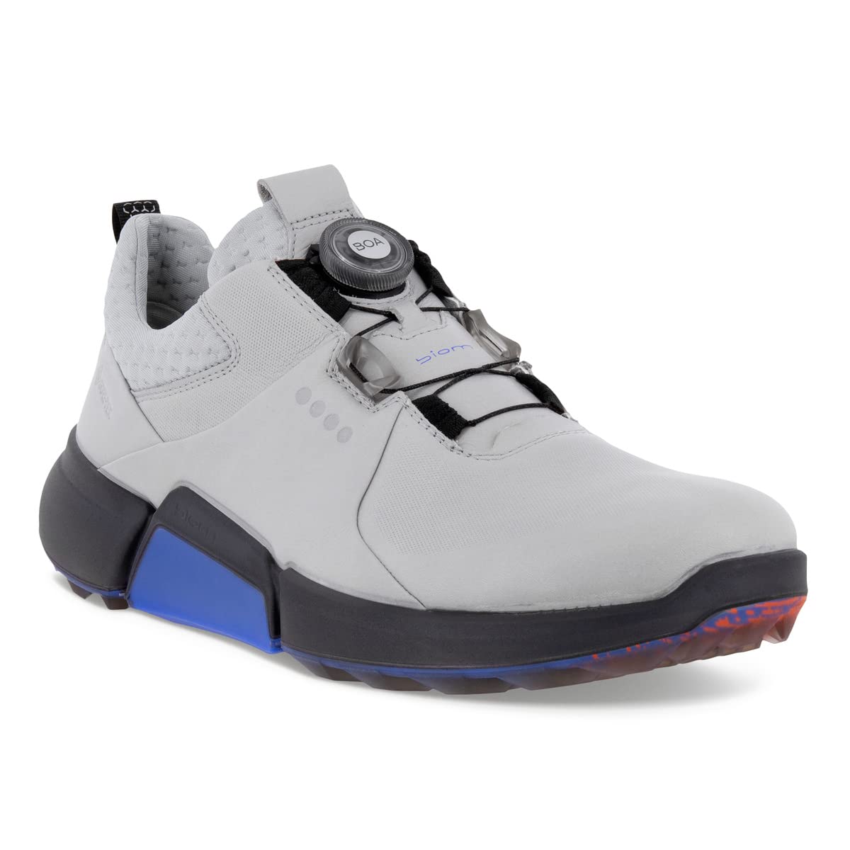 ECCO Men's Biom Hybrid 4 BOA Gore-TEX Waterproof Golf Shoe, Concrete, 11-11.5