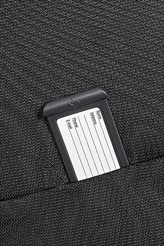 Samsonite Unisex Adultsā Luggage Suitcase, Black, Spinner L Expandable (78 cm-112.5 L)