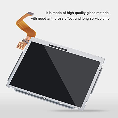 FECAMOS Game Console Screen, Game Console LCD Display Professional Impact Resistant Replacement Accessory for NDSI XL for Repair Shop(NDSI XL on The Screen)