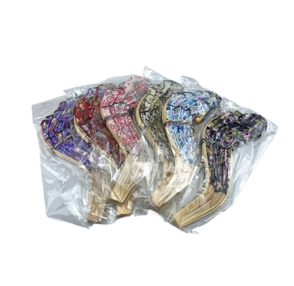 Folding Fan Women Folding Fan 2 in 1 Hand Fan Sunhat Hat Floral Printed Foldable Chinese Style Bamboo Fan Hand Fan (Color : A9, Size : 28cm)