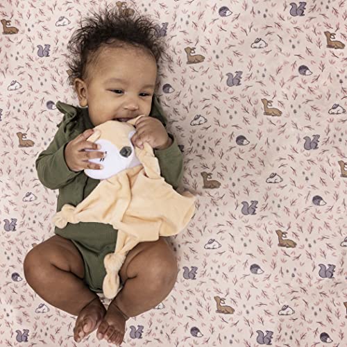 My Tiny Moments Fox Security Blanket Lovey, Peach