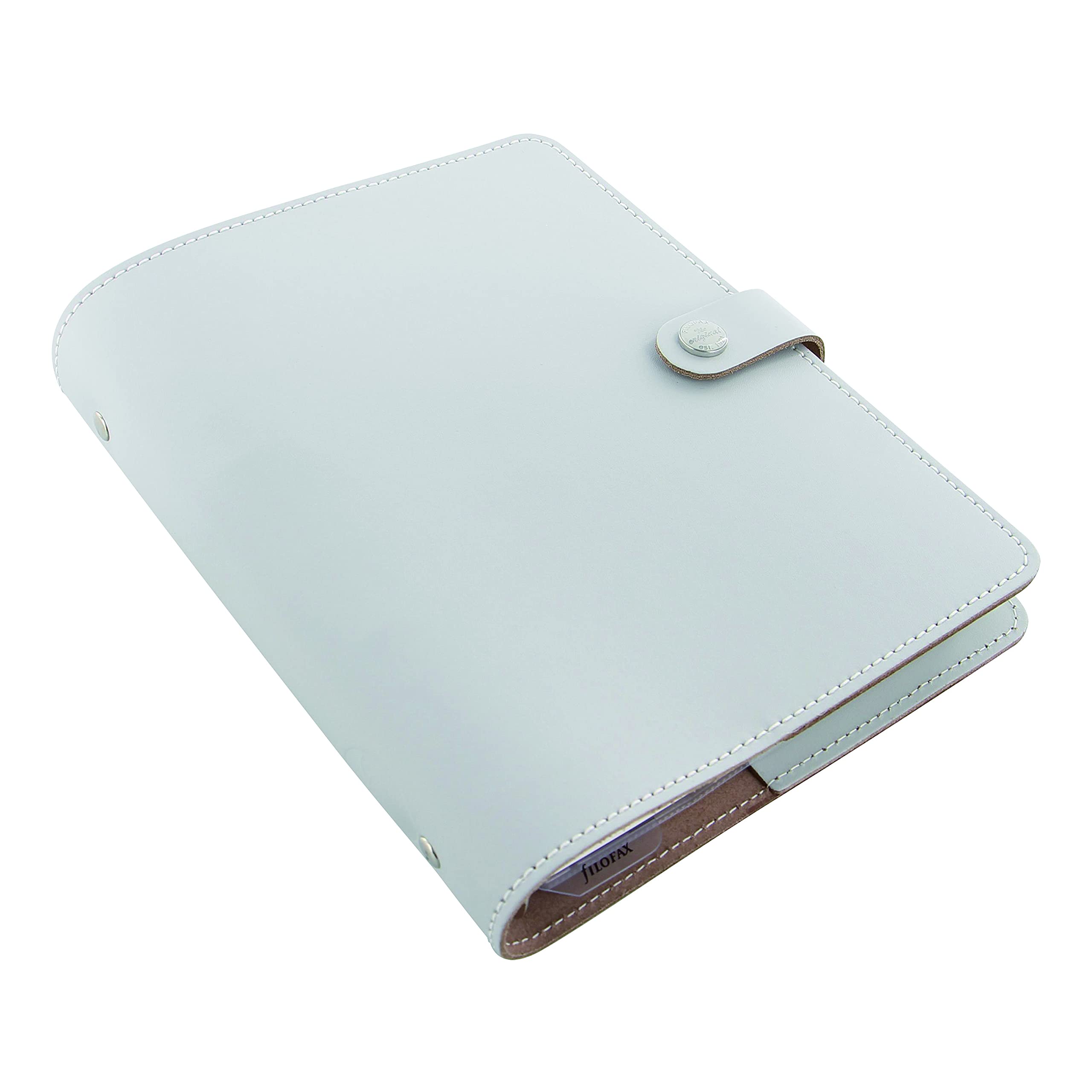 Filofax The Original Organizer, A5 Size, Stone - Leather, Six Rings, Week-to-View Calendar Diary, Multilingual, 2022 (C026067-22), 5.75 inches X 8.25 inches