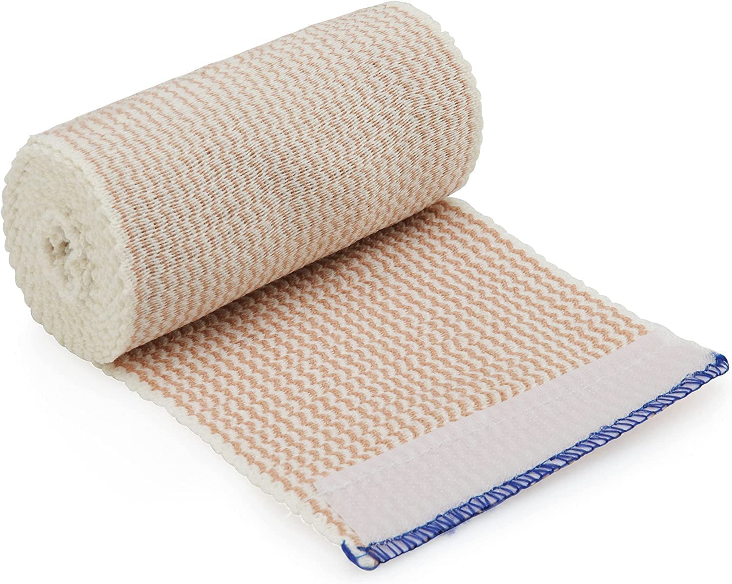 Elastic Bandage Wrap with Self-Closure [Pack of 20] 4 Inch Comfort Athletic Compression Roll, 5 Yards Stretched for Customized Compression on Knee, Ankle, Wrist (4 INCH [Pack of 20])