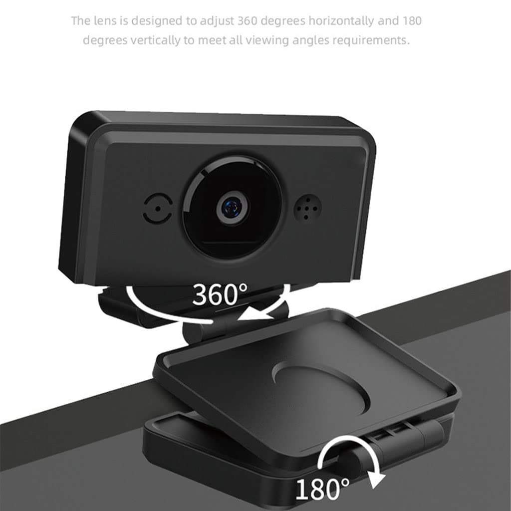 HSQMA Webcam, 2K Web Cam with Microphone,Autofocus, Auto Light Correction, Plug & Play USB Webcam for Video Calling, Teaching, Streaming and Gaming