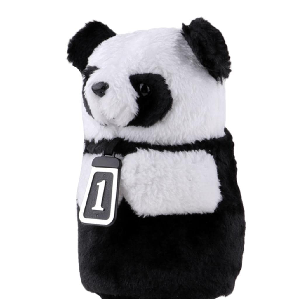 DYNWAVE Animal Shape Golf Club Headcover Wood Driver Head Cover Accessory, Panda