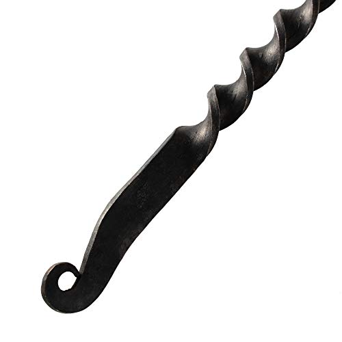 Mythrojan Hand Forged Medieval Fork Viking Medieval Camping Cutlery, 15.7β x 1.8β
