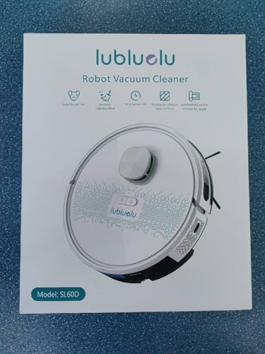 Lubluelu Robot Vacuum and Mop Combo 3000Pa, 2 in 1 Robotic Vacuum Cleaner, Lidar Navigation Laser, 5 Editable Map,10 No-go Zones, App/Alexa, Intelligent Vacuum Robot for Pet Hair, Carpet, Hard Floor