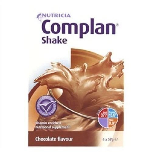 Complan Six Packs Of Shake Chocolate Flavour 4 X 57G Sachets