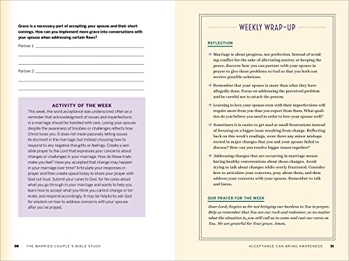 The Married Couple's Bible Study: 12 Weeks of Readings and Reflections to Strengthen Your Marriage