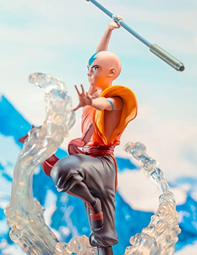 Diamond Select Toys Avatar Gallery: Aang PVC Figure, Multicolor, 11 inches