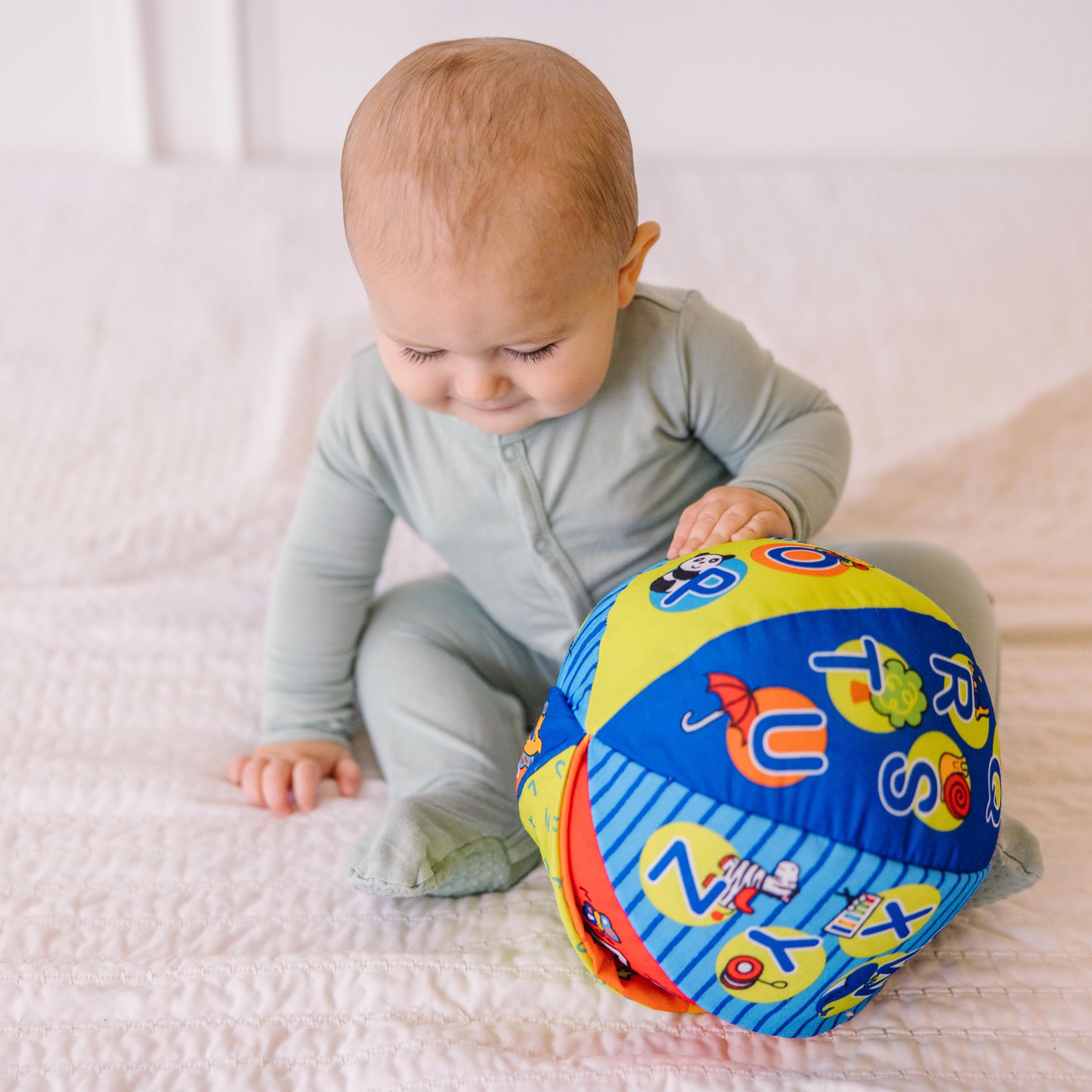 Melissa & Doug K's Kids 2-in-1 Talking Ball Educational Toy - ABCs and Counting 1-10