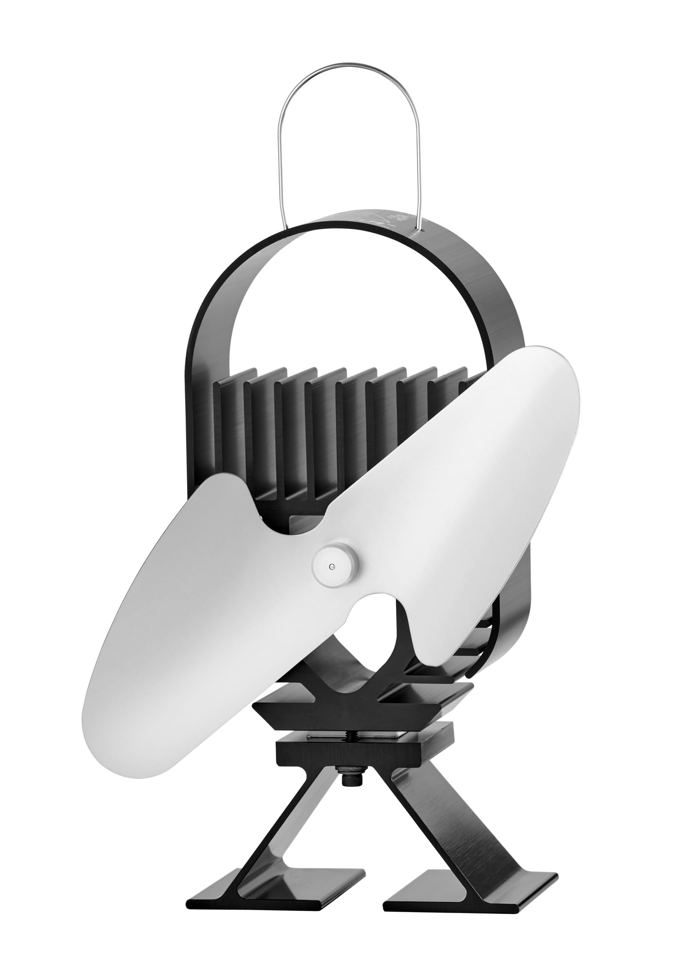 Ecofan® AirDeco I, Superior Performance Stove Fan, Heat Powered, Contemporary Style. Low Start Temperature, 160CFM Nickel Blade, Mid-Sized