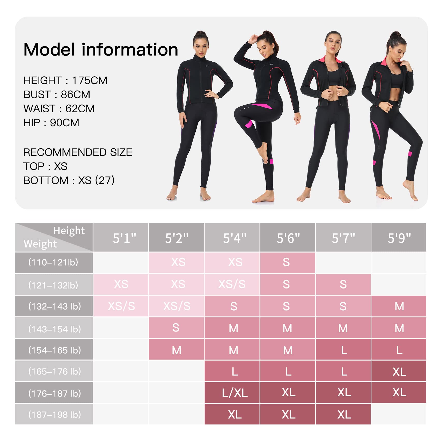 DIFOS Women Running Jackets Windproof Cycling Jacket Fleece Thermal Soft shell Windbreaker Bike Coat,M,Black