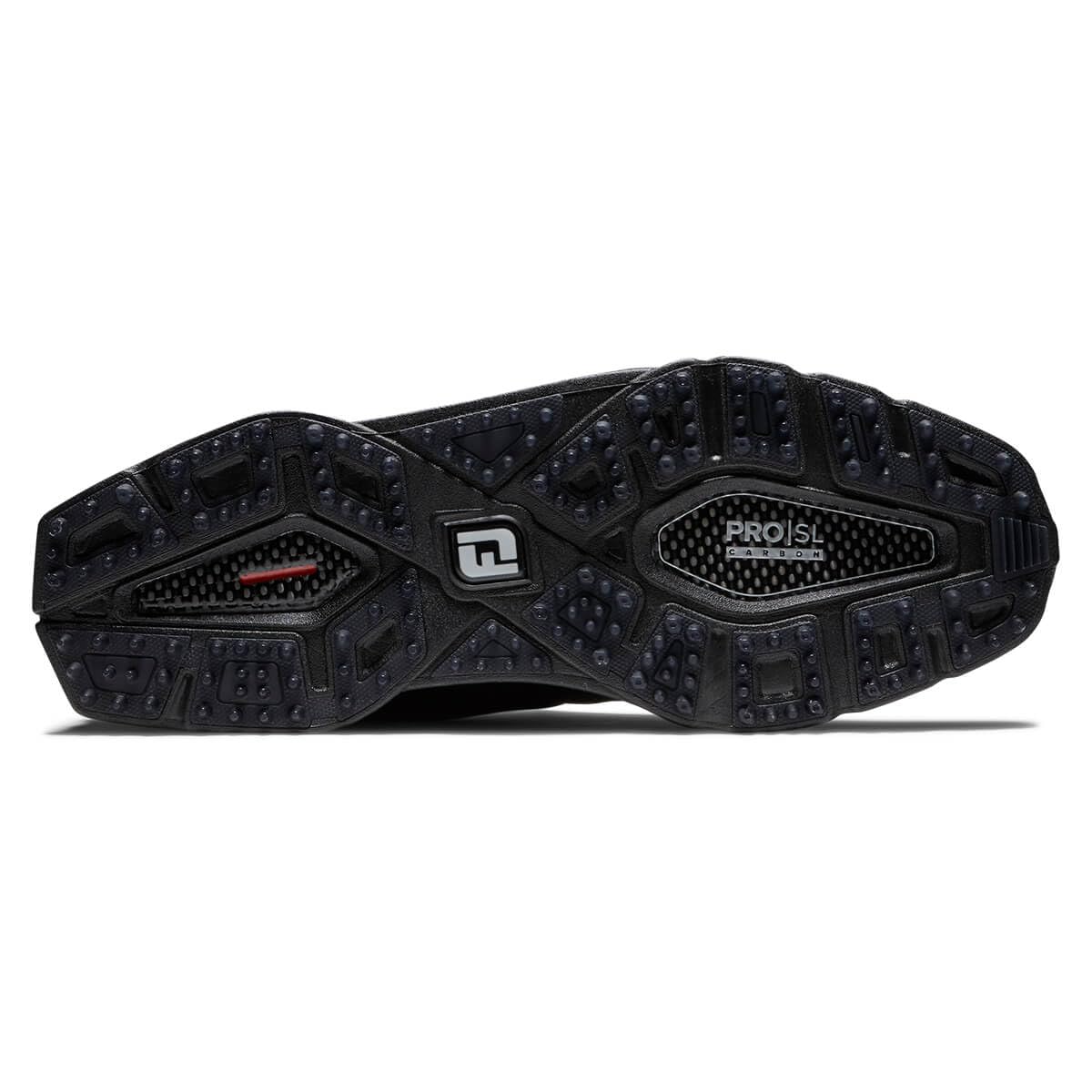 FootJoy Men's Pro|sl Carbon Golf Shoe, Black/Black, 10.5