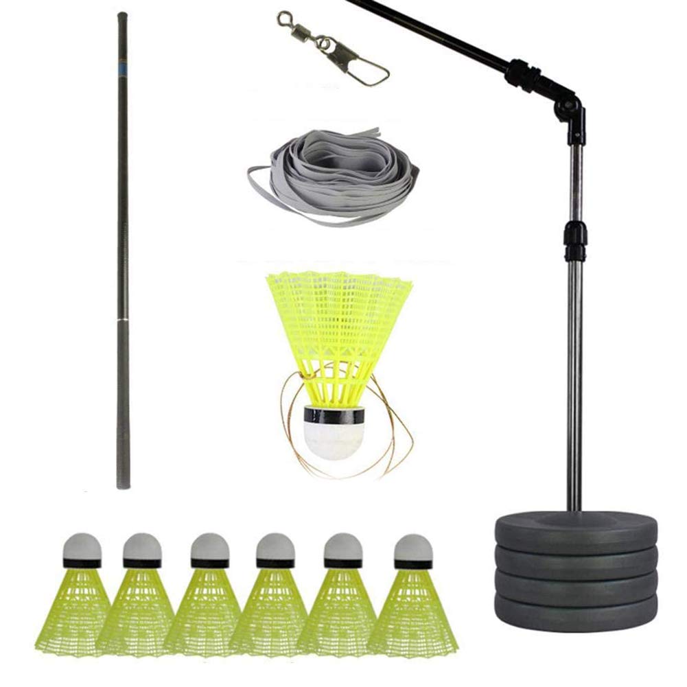 Erhai Badminton Trainer Badminton Robot Racket Sports -Study Practice Machine Badminton