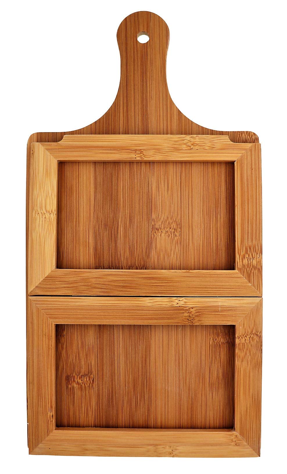 Grammy Gift Recipe Cookbook Holder Stand - Engraved Bamboo Cutting Board Foldable Chef Easel Metal Hinges Kickstand iPad Tablet Compatible Christmas Birthday Mother's Day Kitchen Decor (7.25x13.5)