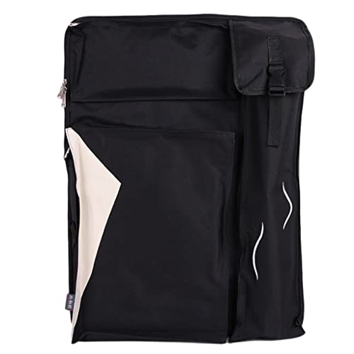LUKEO Portable Painting Easel Board Carrying Sketchpad Bag Artist Portfolio Bags Backpack Drawing (Color : D, Size : 1)
