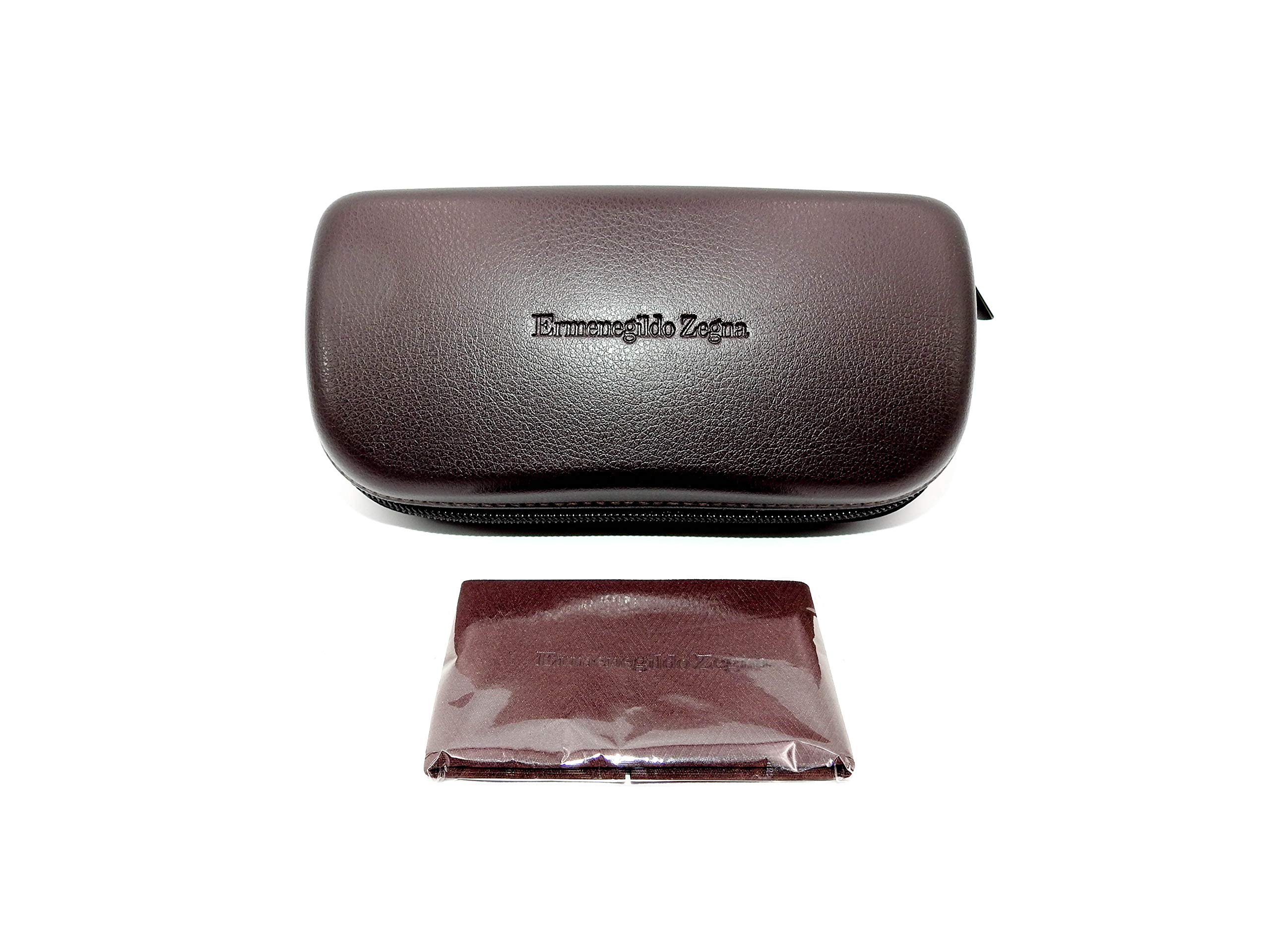 Ermenegildo Zegna Rectangular Sunglasses EZ0078 02A Matte Black/Gunmetal 54mm 78