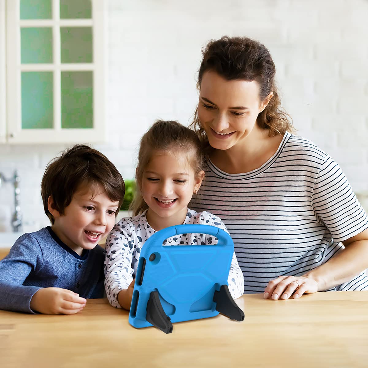 Fire 8 Tablet Case for Kids, YIHE Case for Amazon Fire 8/HD 8/8 Plus Kids Pro (2022 Model & 10th Generation-2020), Shockproof Kidproof Protective Case with Handle Stand for Fire 8 inch, Blue