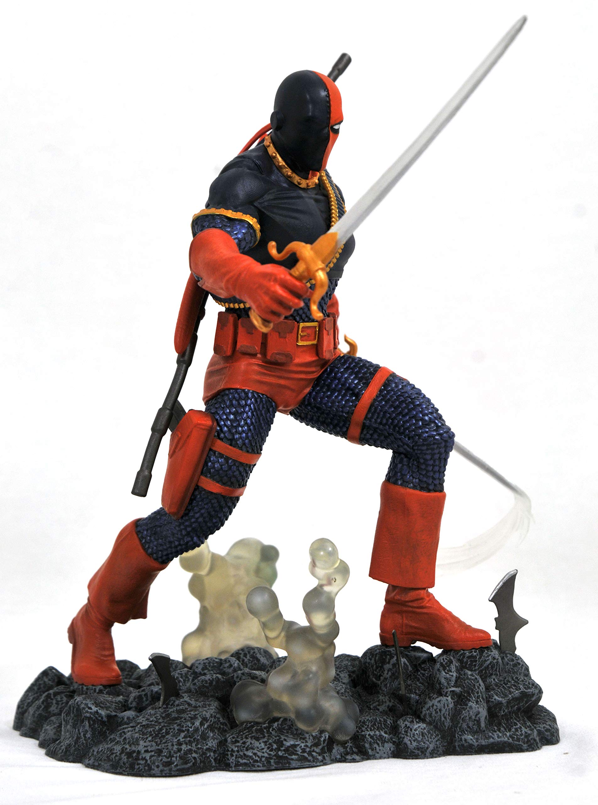 DIAMOND SELECT TOYS DC Gallery: Deathstroke PVC Figure Multicolor, 10 inches